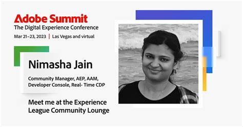 Adobe Summit 2023 Meet Aep Product Community Mana Adobe