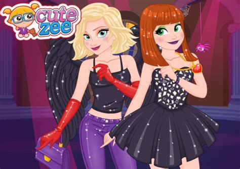 Elsa Et Anna Version Mal Fique Sur Jeux Fille Gratuit
