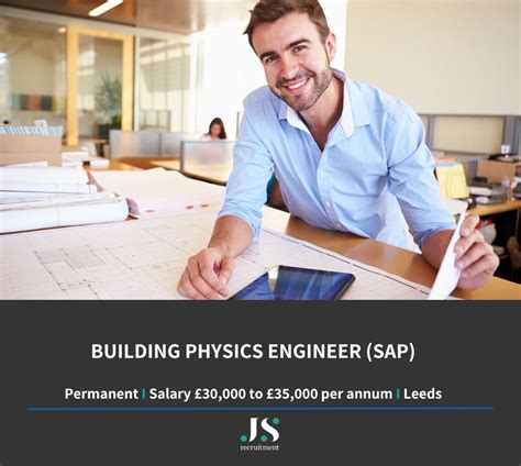 💼 Building Physics Engineer 📍 Leeds 💰 £30 000 To £35 000 Per Annum Apply