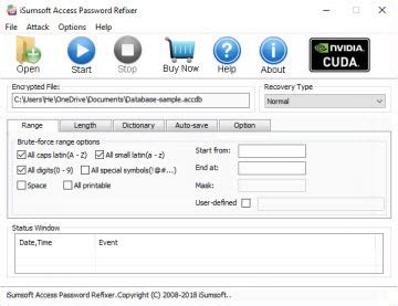 ISumsoft Access Password Refixer MS Access Database Password Recovery Software