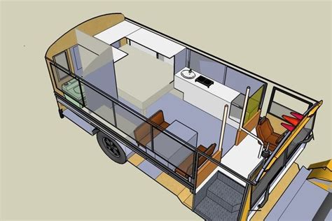Mini School Bus Camper