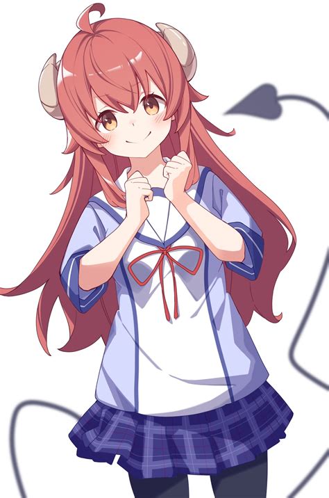 Yoshida Yuuko Machikado Mazoku Drawn By Mikokomiyazawa Danbooru