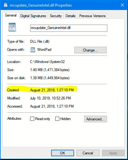 Kb4100347 Intel Microcode Updates For Windows 10 V1803 January 8