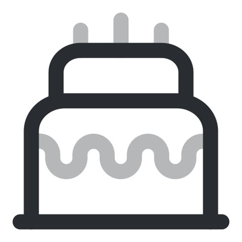 Cake User Interface And Gesture Icons