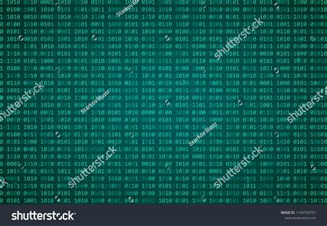digital binary data streaming binary code stock vector royalty free