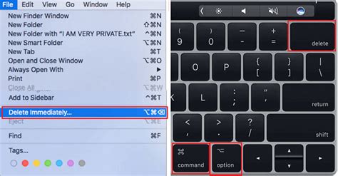 Delete Immediately Mac Skip Trash To Delete Your Files
