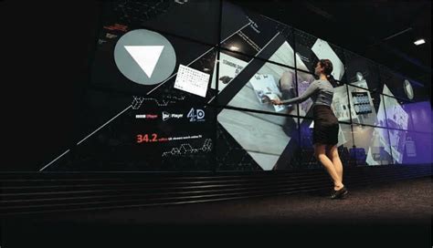 Worlds Largest Multi Touch Screen Is Located In The Uk