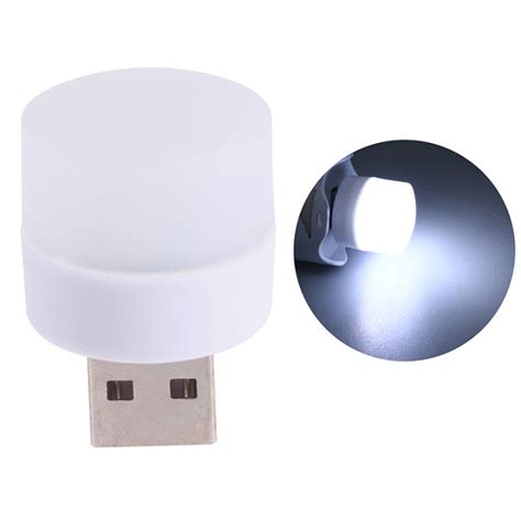 USB Plug Lamp Computer Mobile Power Charging USB Small Book Lamps LED Eye Protection Reading