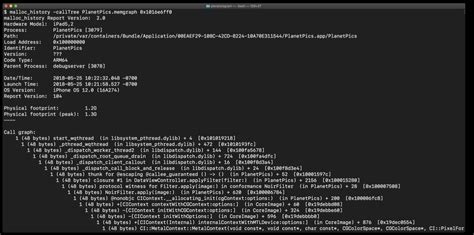 Xcode5 Instruments Allocations Is The Vm Information Useful To An