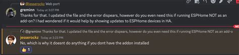 connect home assistant container to esphome lxc esphome home