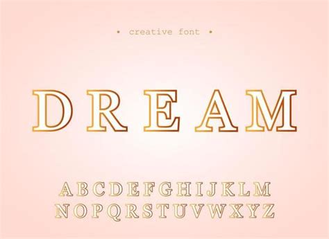 Gold Script Font Vector Art Icons And Graphics For Free Download