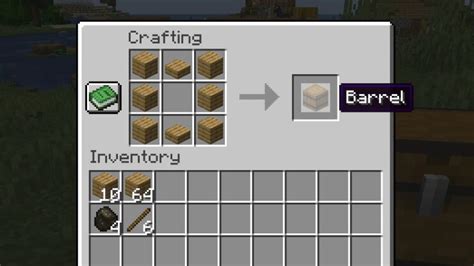 How To Make A Barrel In Minecraft Diamondlobby