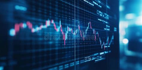 Market Data Monitor For Blue Digital Stock Market Data Visualization