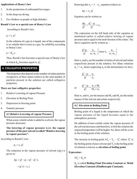 Solution Chapter Pdf Class 12 Pdf Download