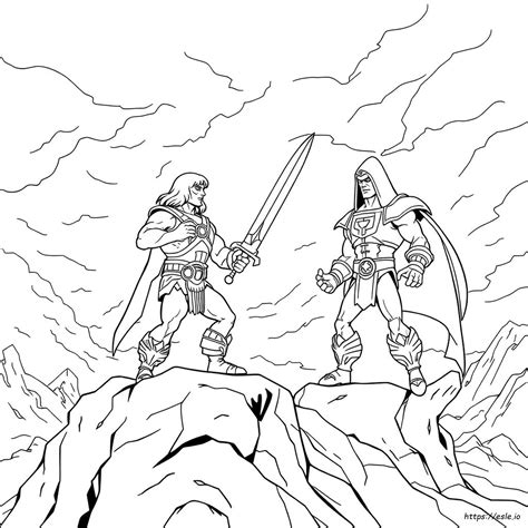Masters Of The Universe Coloring Book