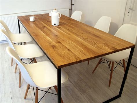 Esstisch Aus Stahlrahmen BASIC NIO II 220x90x75220x100x75 Etsy