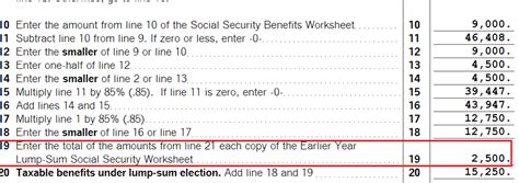 I Received A Lump Sum Payment For Social Security For Prior Years