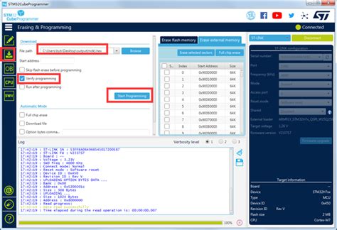 【stm32h7教程】第81章 Stm32h7的qspi 总线应用之qspi Flash的stm32cubeprog下载算法制作 硬汉嵌入式 博客园