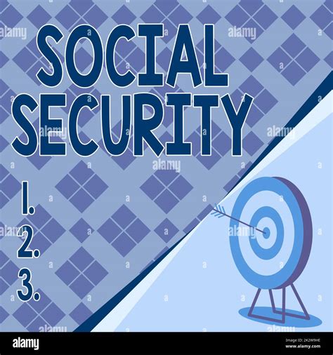 Hand Writing Sign Social Security Business Showcase Assistance From State Showing With