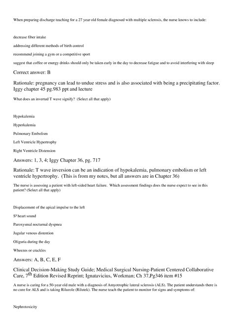 Ati Community Health Proctored Final Exam Questions And Answers With