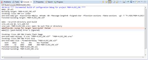 CRC Checksum Generation With SRecord Tools For GNU And Eclipse MCU On Eclipse