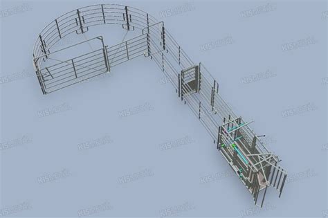 Complete Sorting Sweep Corral System 8003