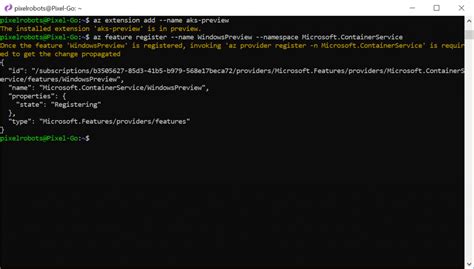 Create Windows Containers On Azure Kubernetes Service Aks Pixel Robots