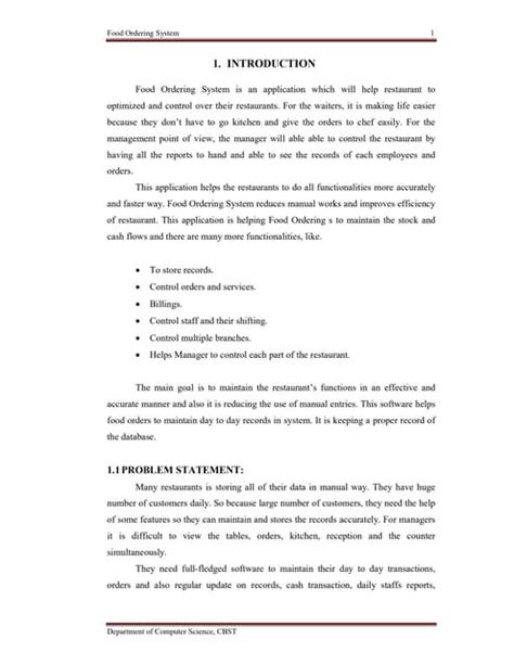 online food ordering system ppt