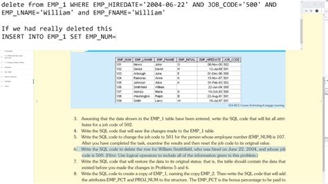 20181011 Sql Homework Solutions Youtube