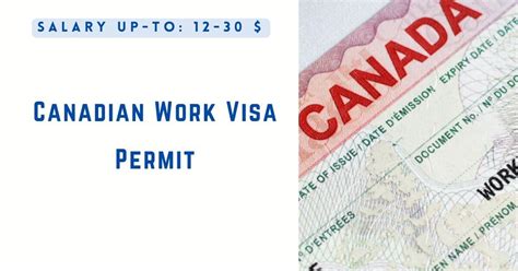 Canadian Work Visa Permit 2024 Visit Here