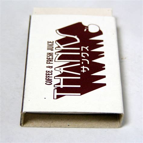 Yahoo オークション マッチ箱【サンクス】喫茶 大阪市港区夕凪2丁目1