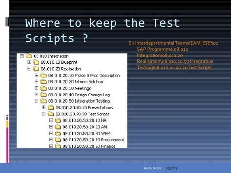 Sap Integration Testing Test Scripting V0 1