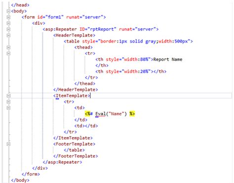 Asp Net Web Application Integration With Ssrs