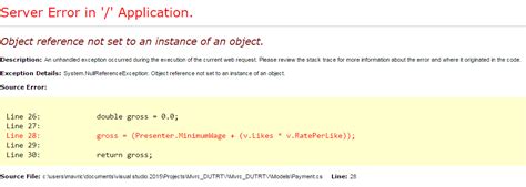 Model View Controller Simple Calculations In An Mvc Aspnet Database