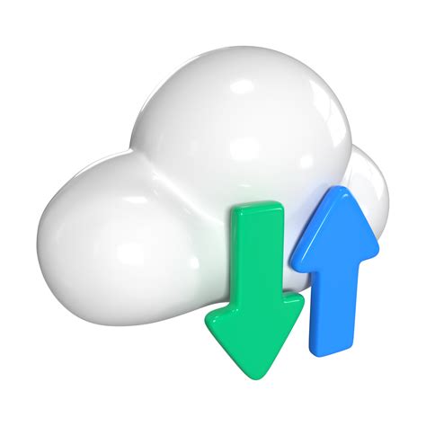 Cloud Synchronization 3d Illustration Icon 40248103 Png
