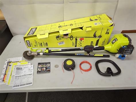 RYOBI Cc Stroke Attachment Capable Full Crank Straight Gas Shaft String Trimmer Comes In