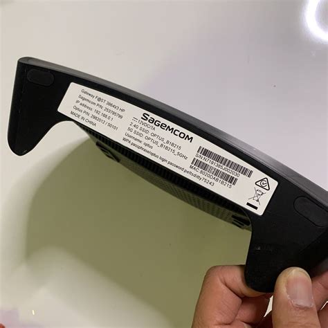 Optus Gateway Fast 3864v3 Hp Wireless Modem Router Nbn Compatible Voip Retro Unit