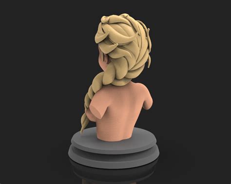 Elsa Frozen Sexy Nude Model Stl File For Cults