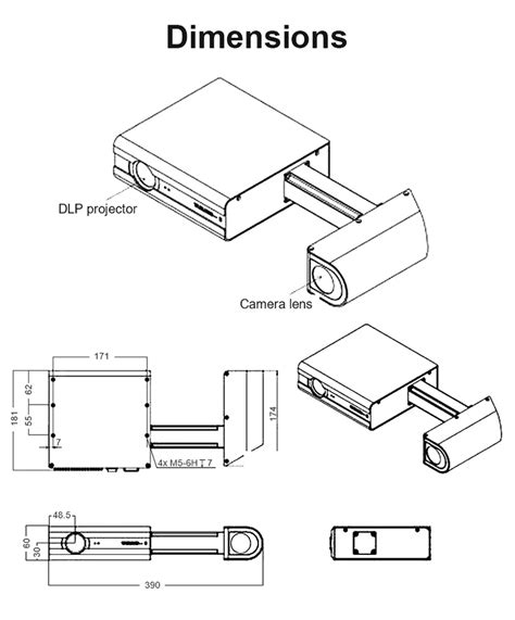 Vision System With 3d Depth Camera For Robot 3d Vision Camera Module
