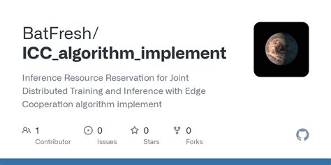 Github Batfreshiccalgorithmimplement Inference Resource Reservation For Joint Distributed