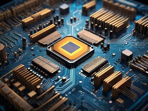 Premium Photo Abstract Technology Circuit Design Cpu Motherboard Of A Computer Board And