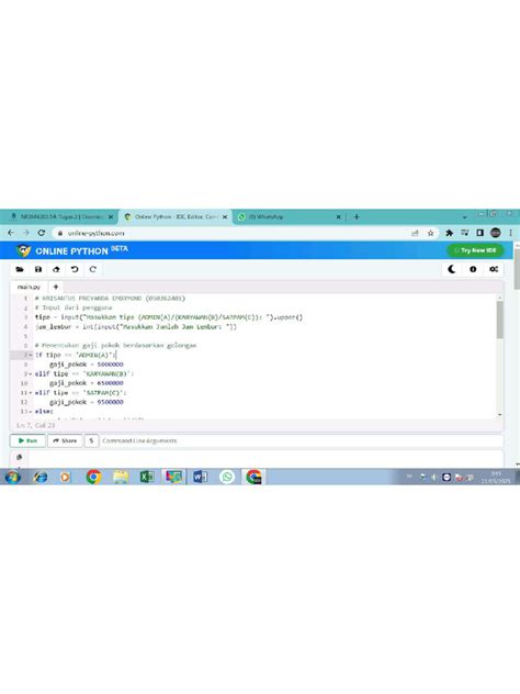 Tugas 2 Algoritma Dan Pemrograman Pdf