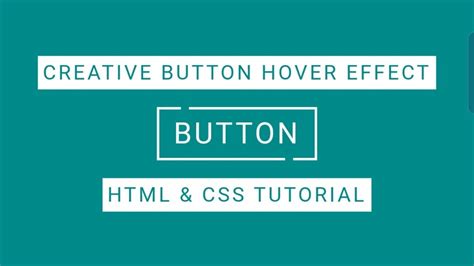 Creative Button Hover Effects Css Tutorial Codecompanion93 Youtube