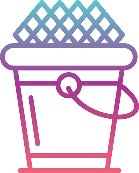 Ice Bucket Vector Icon 16550153 Vector Art At Vecteezy