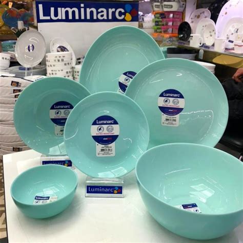سرویس غذاخوری ۲۶ پارچه آرکوپال لومینارک فرانسه I دیوالی سبز آرکوپال استور