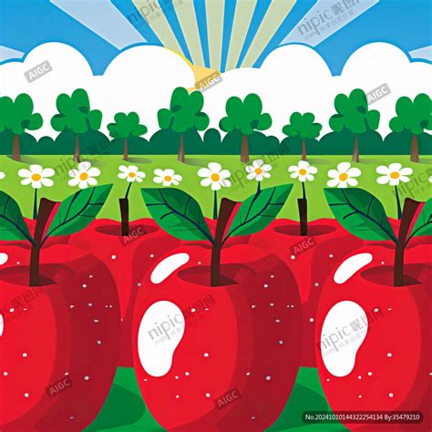 Ai创作图果园苹果背景素材 果园苹果设计素材 苹果园素材 手绘苹果园插画 苹果包装插画农业 苹果自采园招贴海报 花牛苹果插画 苹果树插画 果子苹果树 苹果丰收苹果采摘 采摘修剪摘苹果果园 手绘