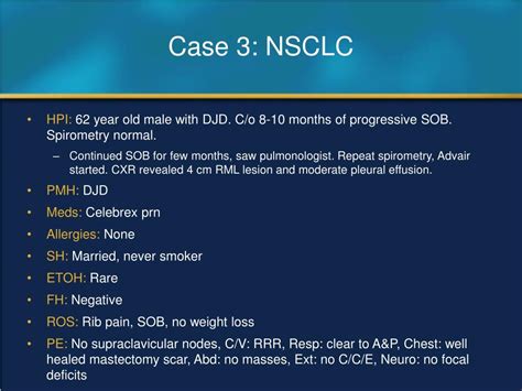 Ppt Emerging Treatment Paradigms In Nsclc Powerpoint Presentation Free Download Id 4342158