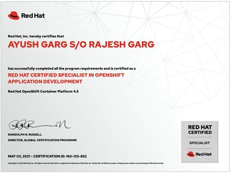 ayush garg on linkedin rhca devops devsecops kubernetes openshift redhat 56 comments