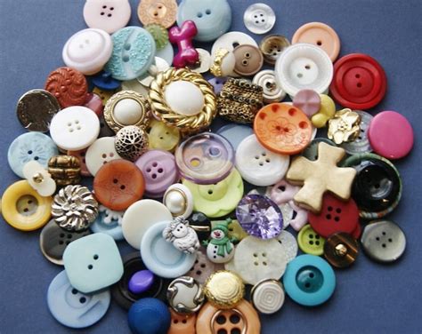 100 Buttons Grandmas Button Collection New Buttons Starter Kit