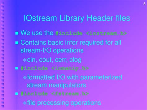 Ppt C Stream Inputoutput Powerpoint Presentation Free Download Id5688939